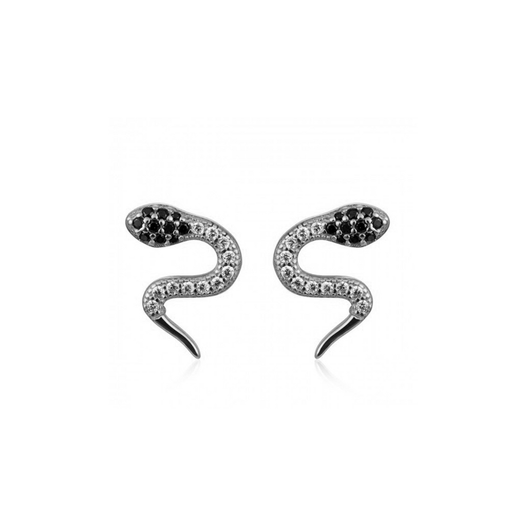 SERPENT | STUDS SILVER – One Dame Lane